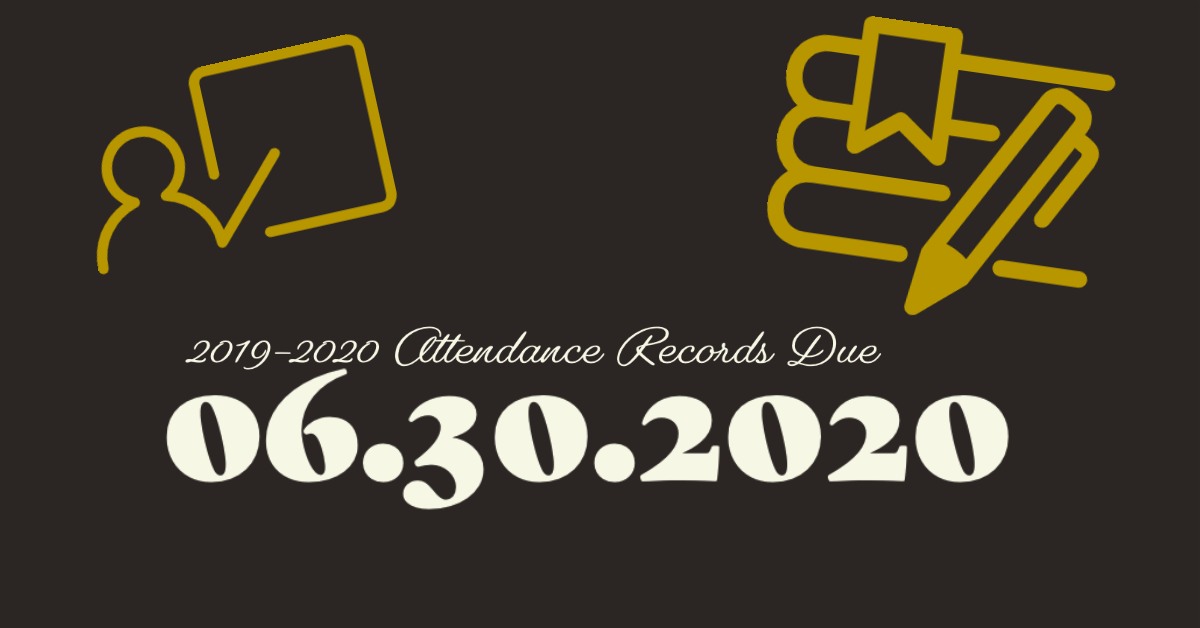 Essential Church School » 2019-2020 Attendance