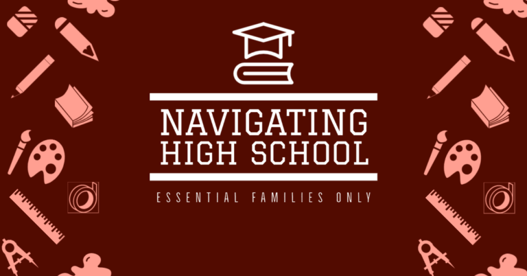 Essential Church School Navigating High School